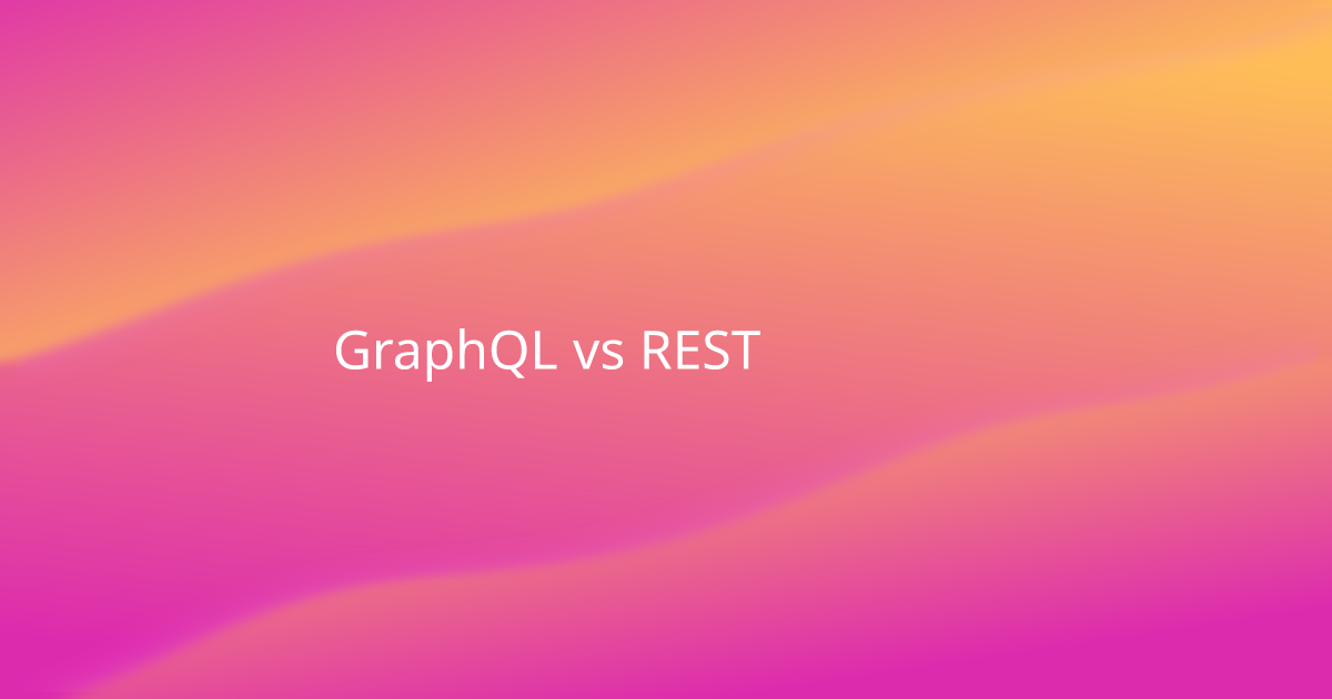 GraphQL vs REST